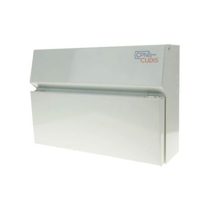 Cudis CPN MCU14-W 14 Way Empty Consumer Unit with Fitted Busbar and ...