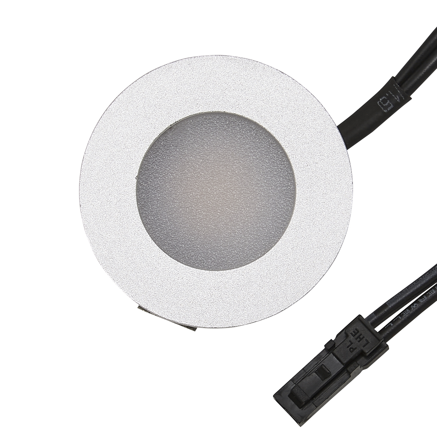 Forum 35mm Round Recessed Plinth Light Aluminium 3000k CUL-37791 ...