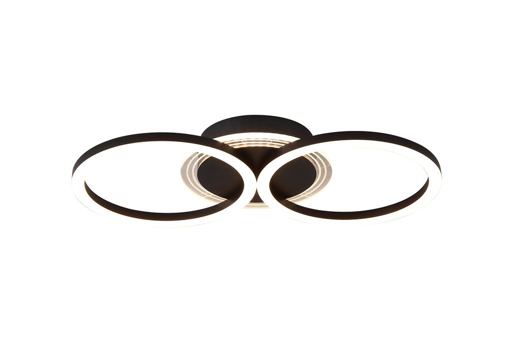 Contour LED Flush, Matt Black 13651BK | | Electrical Wholesale Supplies