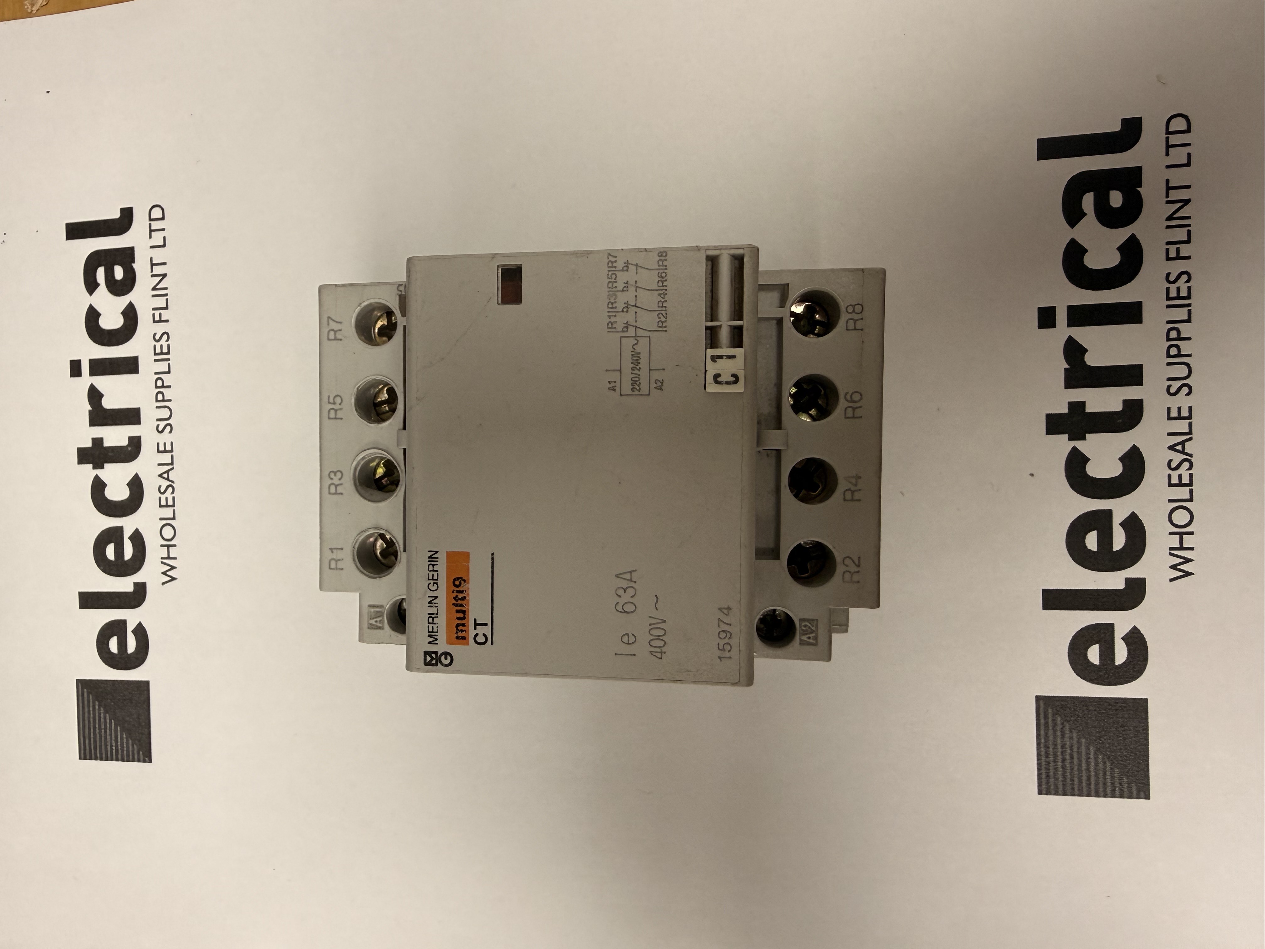 Merlin Gerin Multi 9 - 15974 - CT 4 Pole 63A Contactor | | Electrical ...